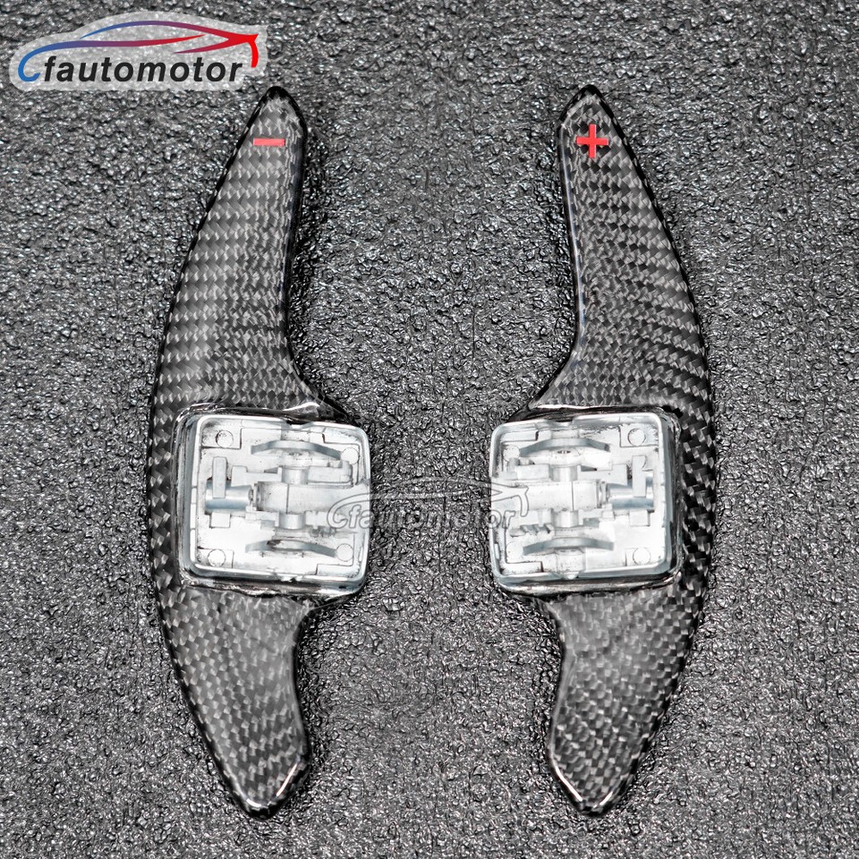 Carbon Fiber Steering Wheel Paddle Shifter For 14+ Chevrolet Corvette ...