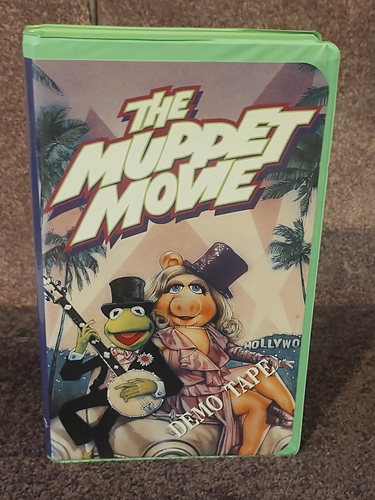 The Muppet Movie DEMO TAPE Jim Henson (VHS, 1979) Rare!!! Plastic Clam ...