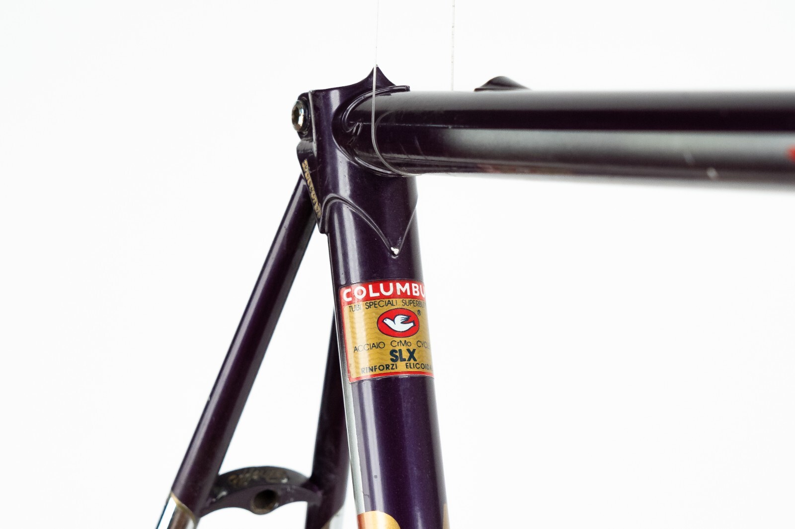 DACCORDI COLUMBUS SLX STEEL FRAME FRAMESET VINTAGE 90s ROAD RACING BIKE ...