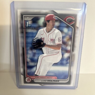 2024 Bowman Draft Luke Holman 1st Paper (RC) #BD-100 Reds | eBay