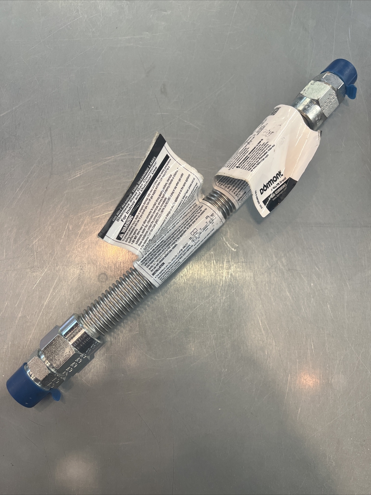 Dormont Stainless Steel Gas Connector 3/4” #0L4836A | eBay