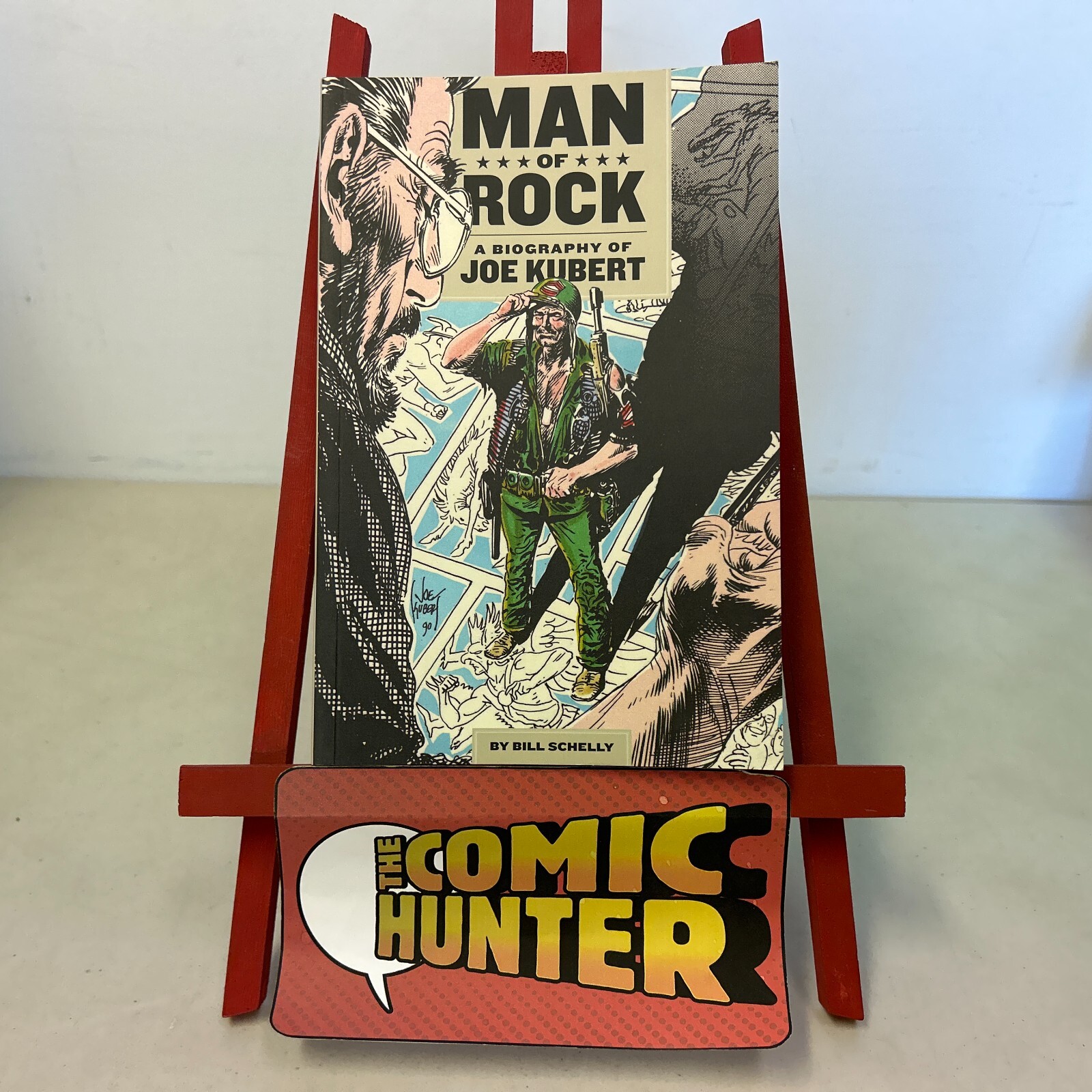 Man of Rock A Biography of Joe Kubert Paperback Bill Schelly | eBay