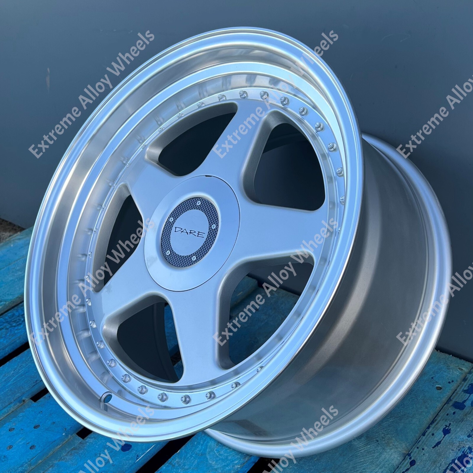 17" Dare F5 Alloy Wheels Fits VW Bora Corrado Fox Golf Mk4 Beetle Polo ...
