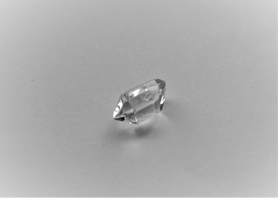 RARE HERKIMER DIAMOND Tiny QUARTZ Double Terminated CRYSTAL *Blow out ...