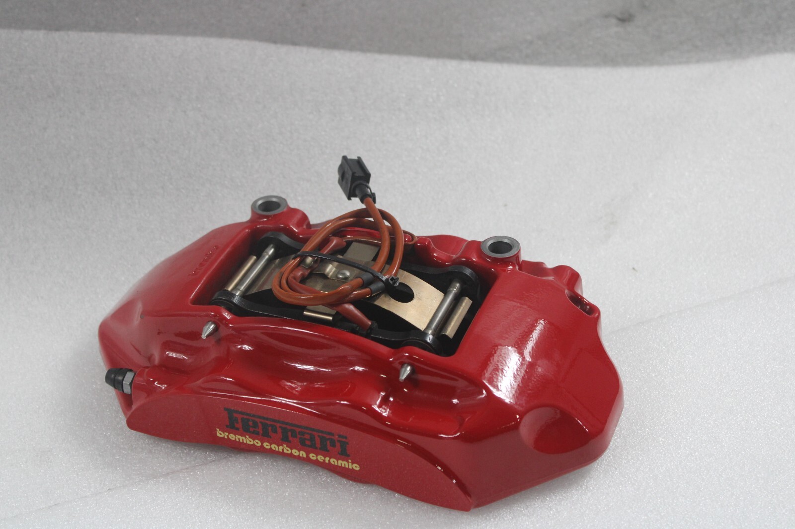 Ferrari 458 Italia, Spider, RH, Rear Brake Caliper, Red, Used, P/N ...