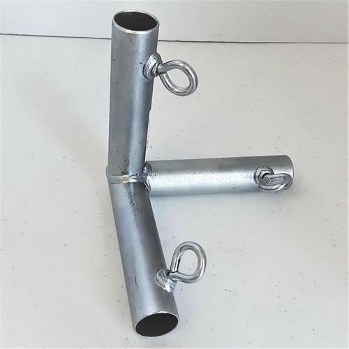 3 Way Flat Corner Canopy Fitting Carport Patio Garden Booth (F3B) 1 ...