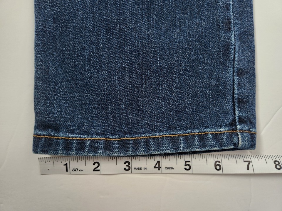 J Crew Size 4 Blue Jeans Cotton Straight Mid Rise Denim Pants Women | eBay