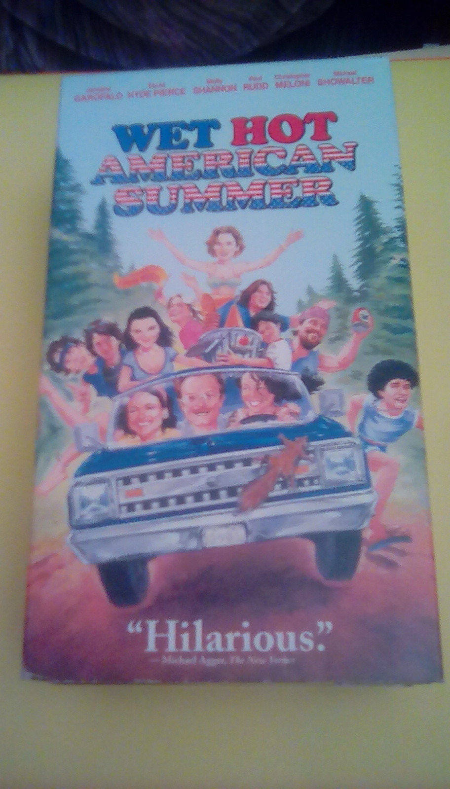 Wet Hot American Summer 2002 VHS cult classic teen summer camp Janeane ...