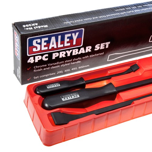 Sealey AK206 4 Piece Screwdriver Handle Pry Lever Bar Set | eBay UK