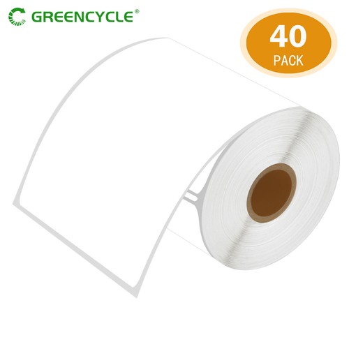 Greencycle 40 Rolls 4x6 220 Thermal Ship Labels for Dymo Labelwriter ...