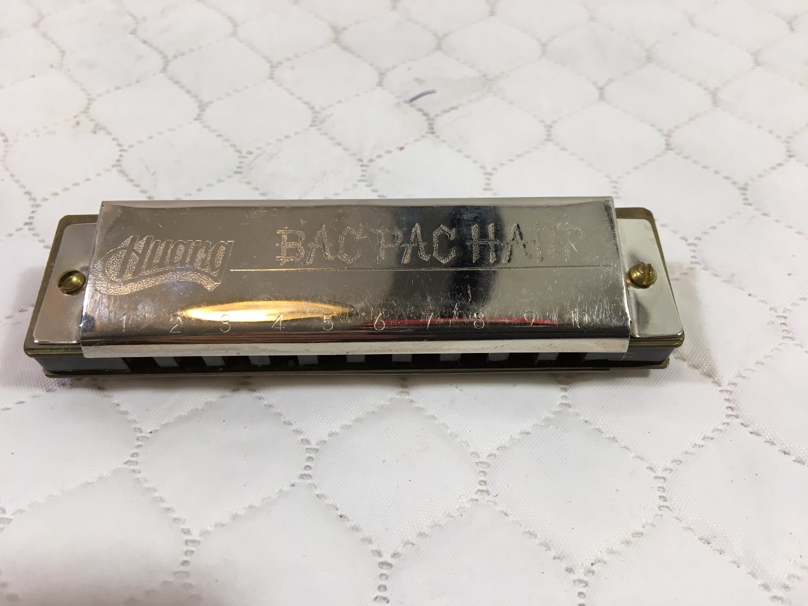 Vintage Huang Bac Pac Harp Harmonica 10 Hole Delta Blues | eBay