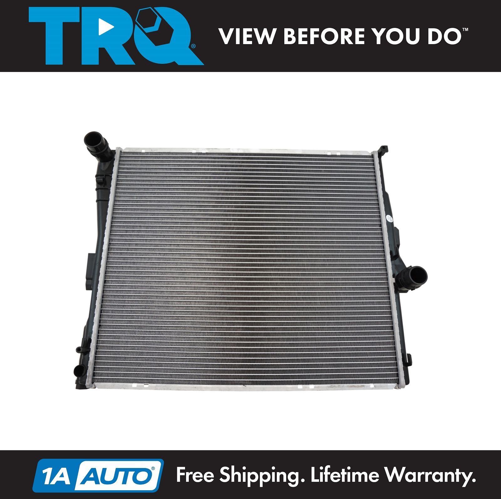 TRQ Radiator Assembly Plastic Tanks Aluminum Core for 04-06 BMW X3 SUV ...
