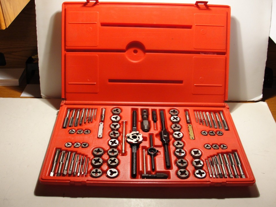 SNAP-ON 76 PIECE TAP AND DIE SET***MODEL NUMBER TDTDM500*** | eBay