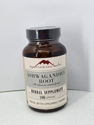 Mountain Rose Herbs Ashwagandha Root 100 Capsules - Organic Herbal ...