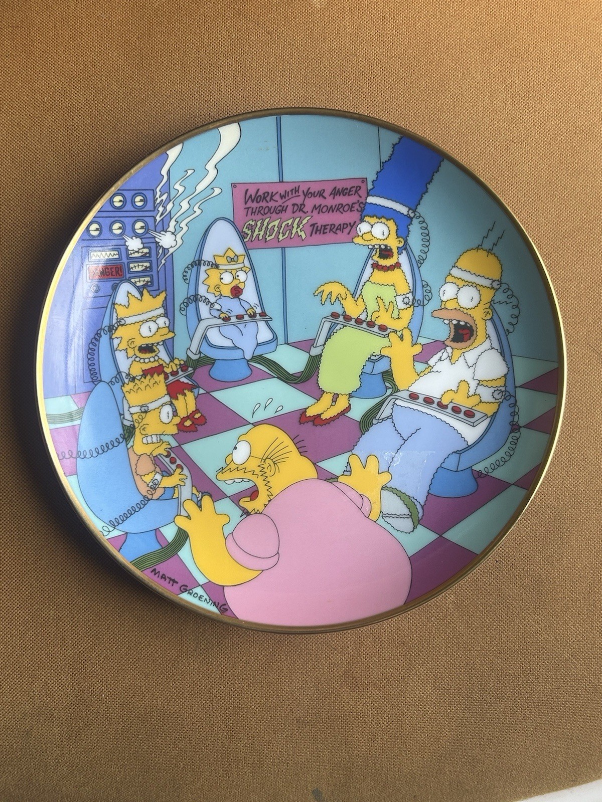 The Simpsons Collectable Plates - Set of 2 | eBay