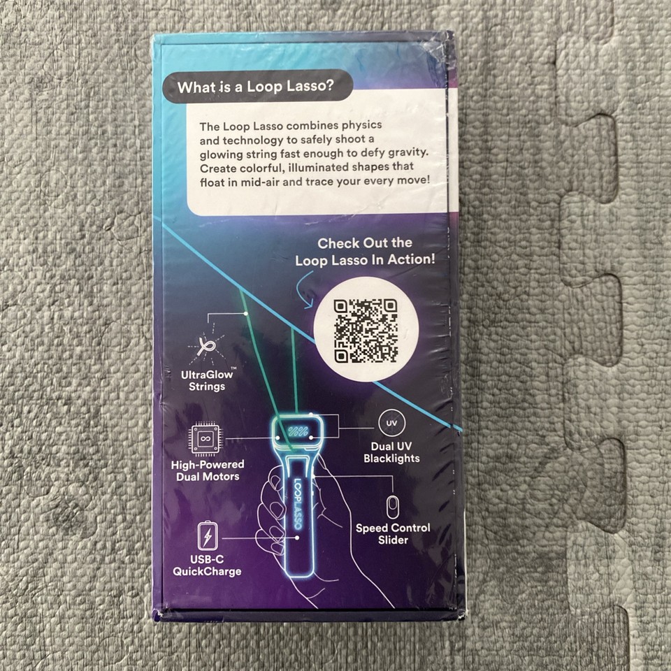 Loop Lasso Nano ,The Ultimate Interactive Light Toy,BEND LIGHT Glow-in ...