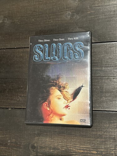 Slugs (1988) DVD Rare OOP | Horror Monster Bugs Michael Garfield Kim ...
