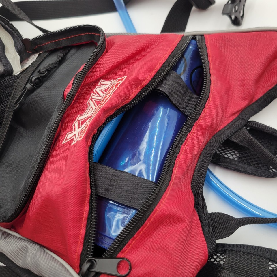 Coleman Red And Black Max Hydration Backpack "Camelbak" with Bladder | eBay