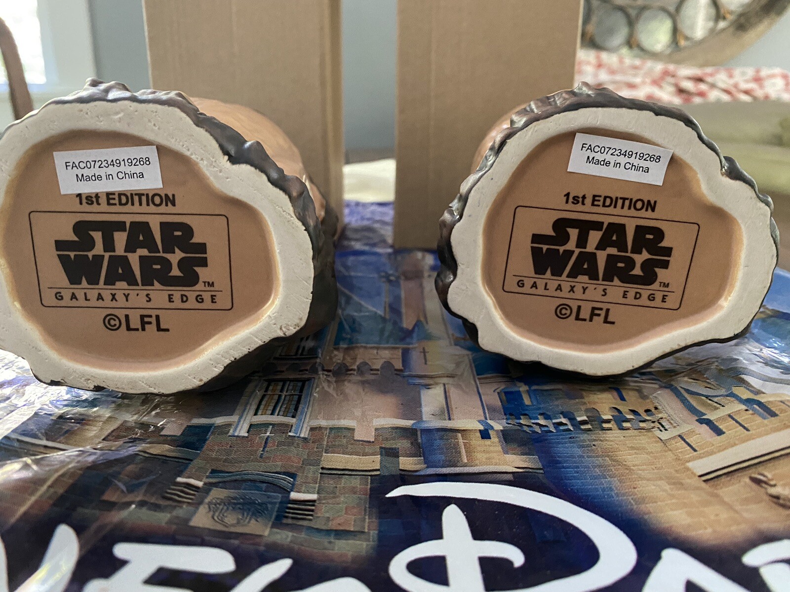 NEW Porg Mug Ogas Cantina Star Wars Galaxys Edge Disney SET Of 2! | eBay