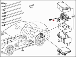 Genuine MERCEDES C218 R231 S212 W166 W212 Adapter elect. Adapter ...