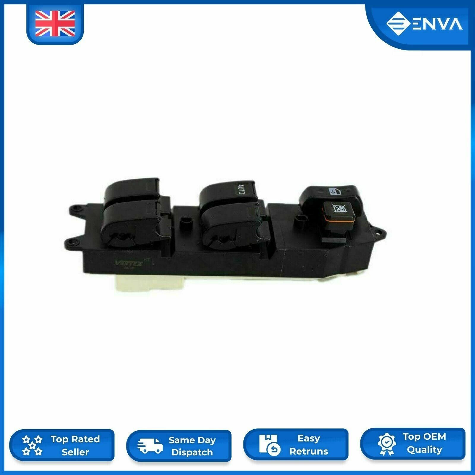 Window Control Switch Left Side 14 Pin for Toyota Hilux 1992-2005 ...