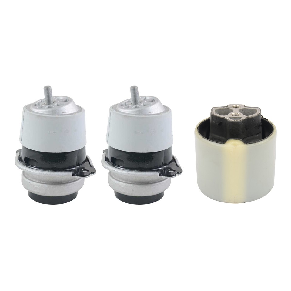 Pair Engine Motor Mounts W/ Trans Mount For Audi Q7 VW Touareg V6 ...