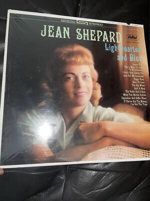 Jean Shepard - Lighthearted And Blue [vinyl - 12"] 1964 Capitol T 2187 ...