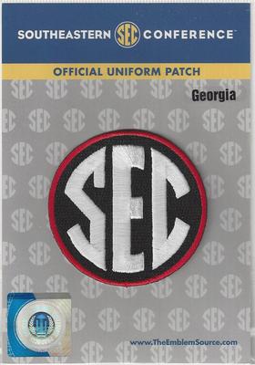 Georgia SEC Conference Jersey Uniform Patch 100% Official College ...