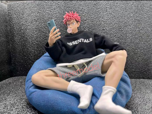 YGNN Studio 1/6 Jujutsu Kaisen Lazy Sofa Yuji Itadori Resin Model ...