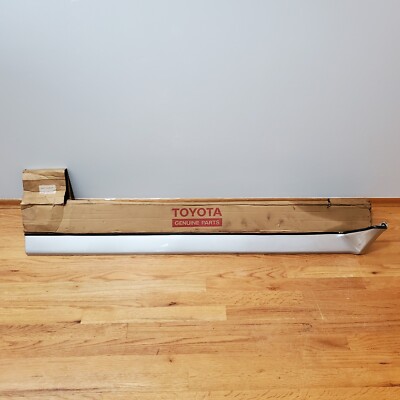 NOS Vintage 1985-87 Toyota MR2 Rocker Panel Moulding RH Super Silver ...
