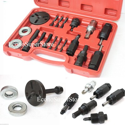 A/C COMPRESSOR CLUTCH HUB REMOVER KIT GM FORD CHRYSLER SANDEN DKS ...