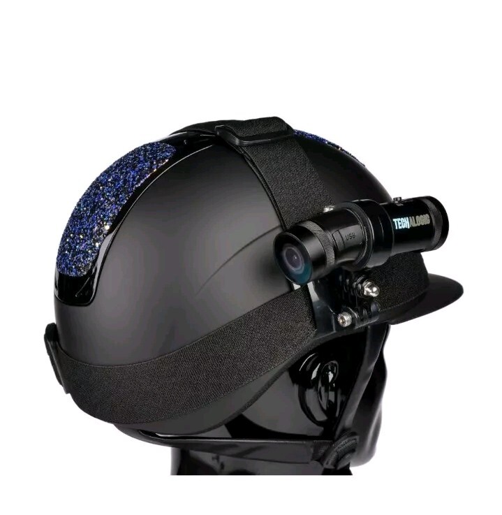 Techalogic Horse Riding DC2 Pro 2K QHD Dual Lens Front & Rear Riding ...