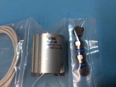 SMC MHS2-16D Pneumatic Parallel Gripper with D-F9P Sensors | eBay