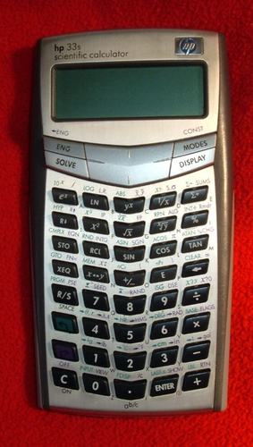 Vintage Hewlett Packard HP 33S Scientific Calculator Tested New ...