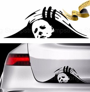 MICHAEL MEYERS MASK TRUNK PEEK Decal Sticker CAR JDM 13.1 0.0 Pennywise ...