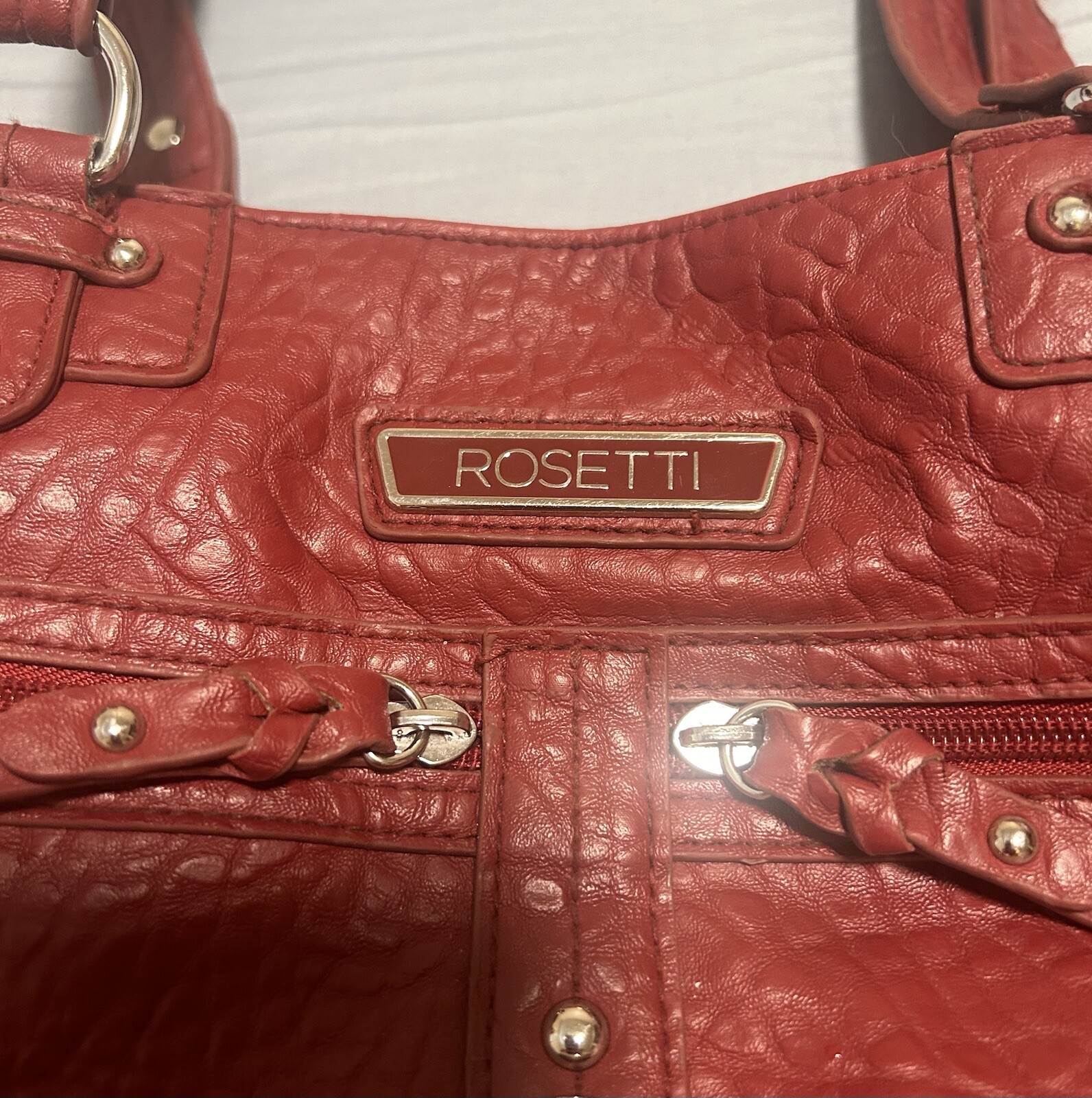 Rosetta handbags women bags Red Great Condition | eBay