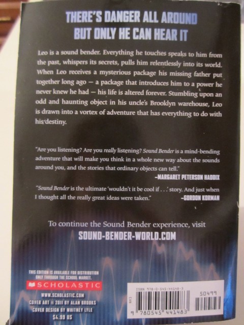 Sound Bender by Theo Baker and Lin Oliver (2012, Trade Paperback) for ...
