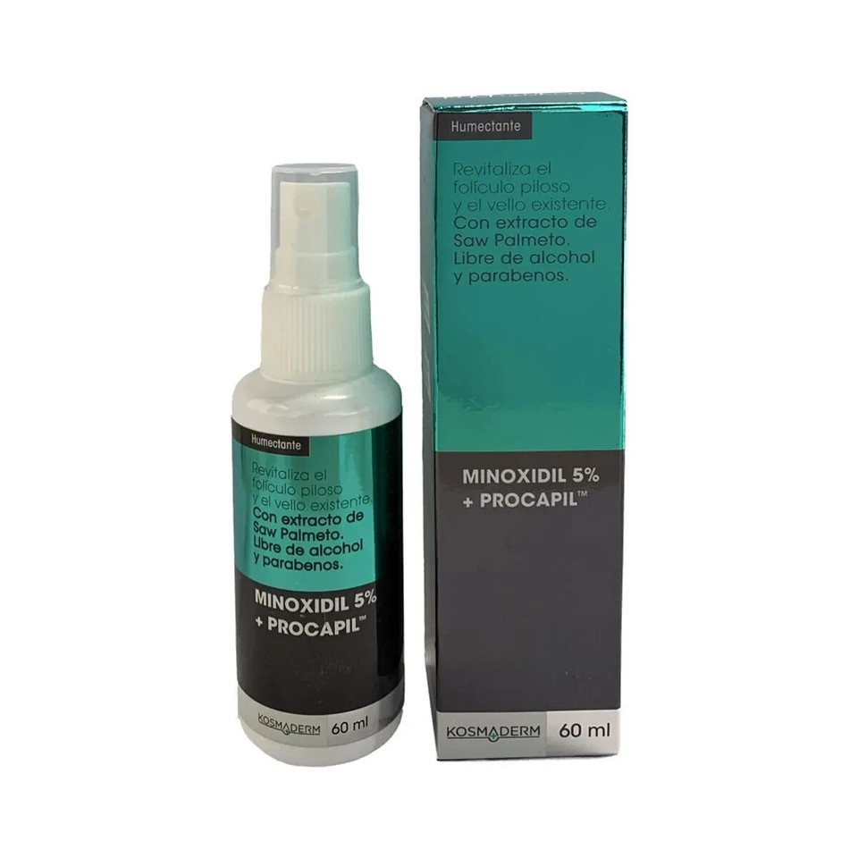 Minoxidil 5% + Procapil Hair lotion/Serum Therapy 60ml ALCOHOL ...