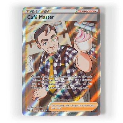 Pokemon - Cafe Master - TG25/TG30 - SWSH Brilliant Stars - Trainer ...