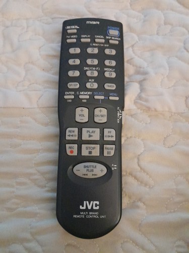 JVC MBR Remote Control TV VCR Cable UR64EC1623 M Black OEM FAST ...