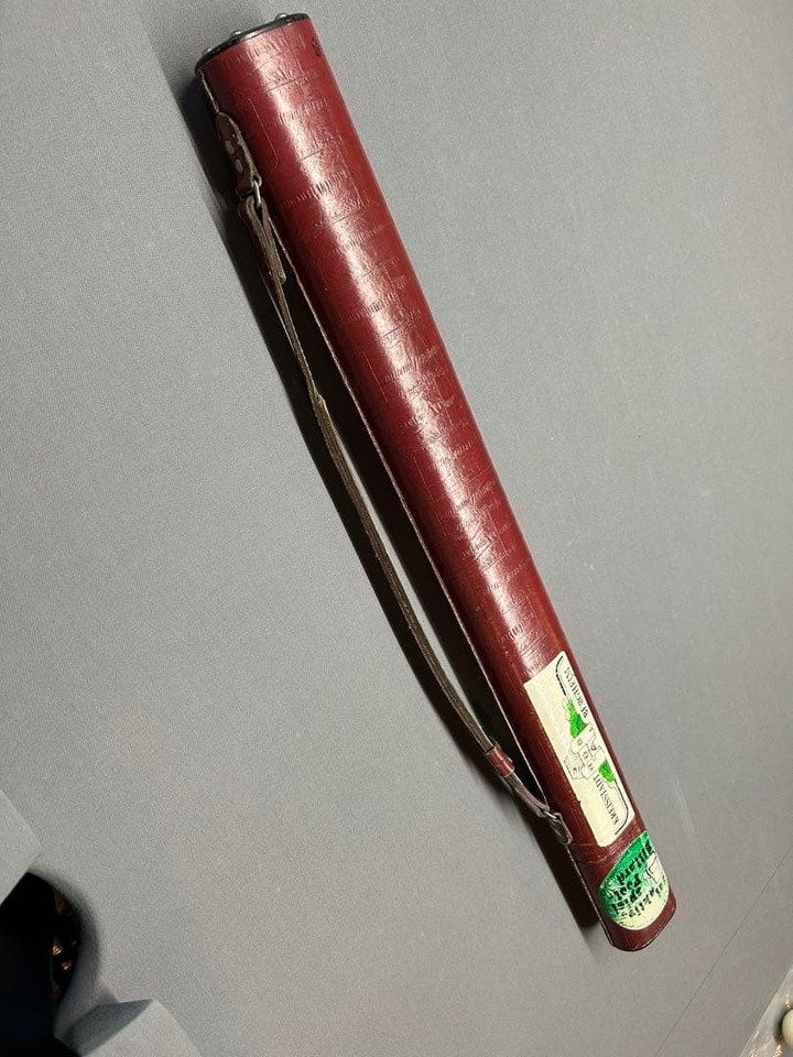 Vintage GEORGE Billiard Pool Cue Case - Red - Hard Case | eBay