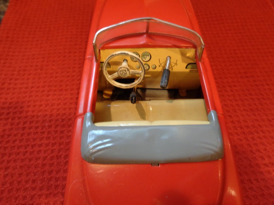 Beautiful Distler Tin Packard Convertible Toy Car U.S. Zone Germany ...