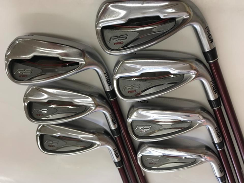 PRGR RS RED Iron #5-9.P.A(7Clubs)/Speeder/Flex:SR/Iron set | eBay