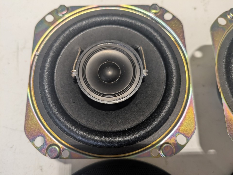 Pioneer TS-G1033 Coaxial 2 Way Old School Car Speakers Tsg1033 4" | eBay