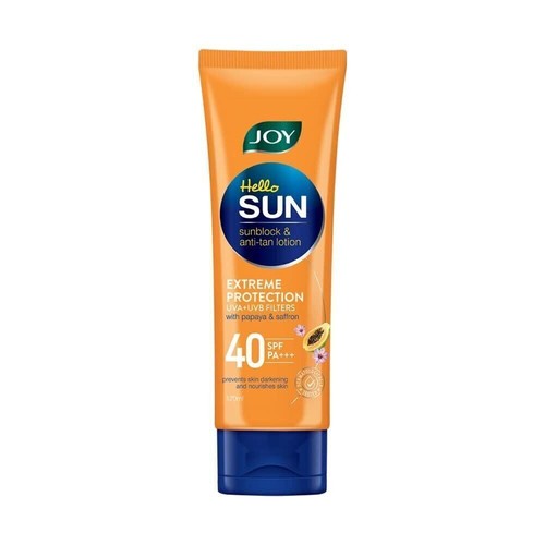 Joy Hello Sun Sunblock & Anti Tan Lotion Sunscreen SPF 40 PA+++,120ml ...