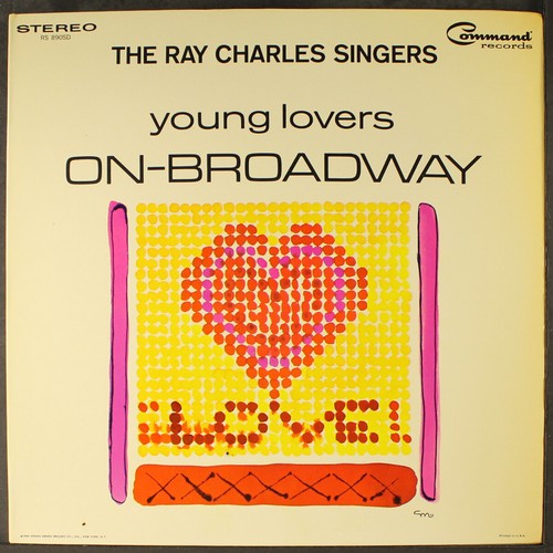 RAY CHARLES SINGERS: young lovers on broadway COMMAND 12" LP 33 RPM | eBay