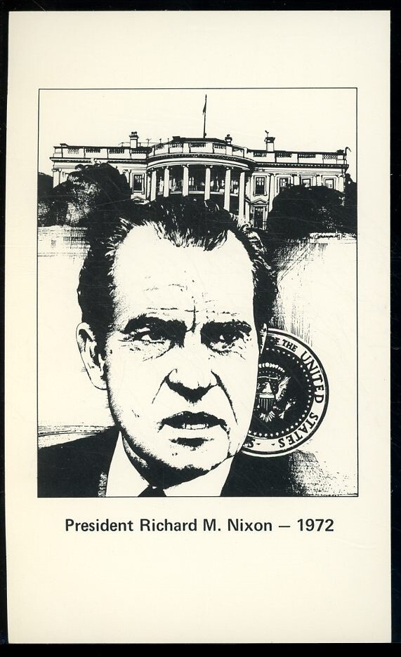 President Richard M. Nixon- 1972 Litho Postcard | eBay