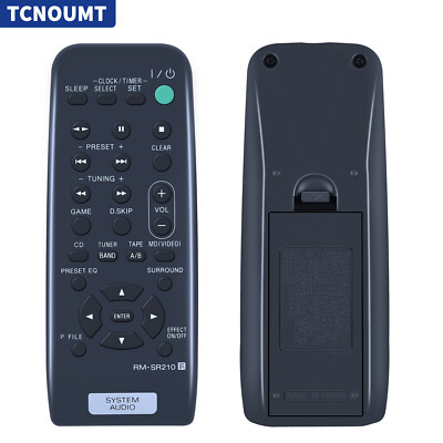 New RM-SR210 Remote Control For Sony System Audio 147650311 HCD-RG70AV ...