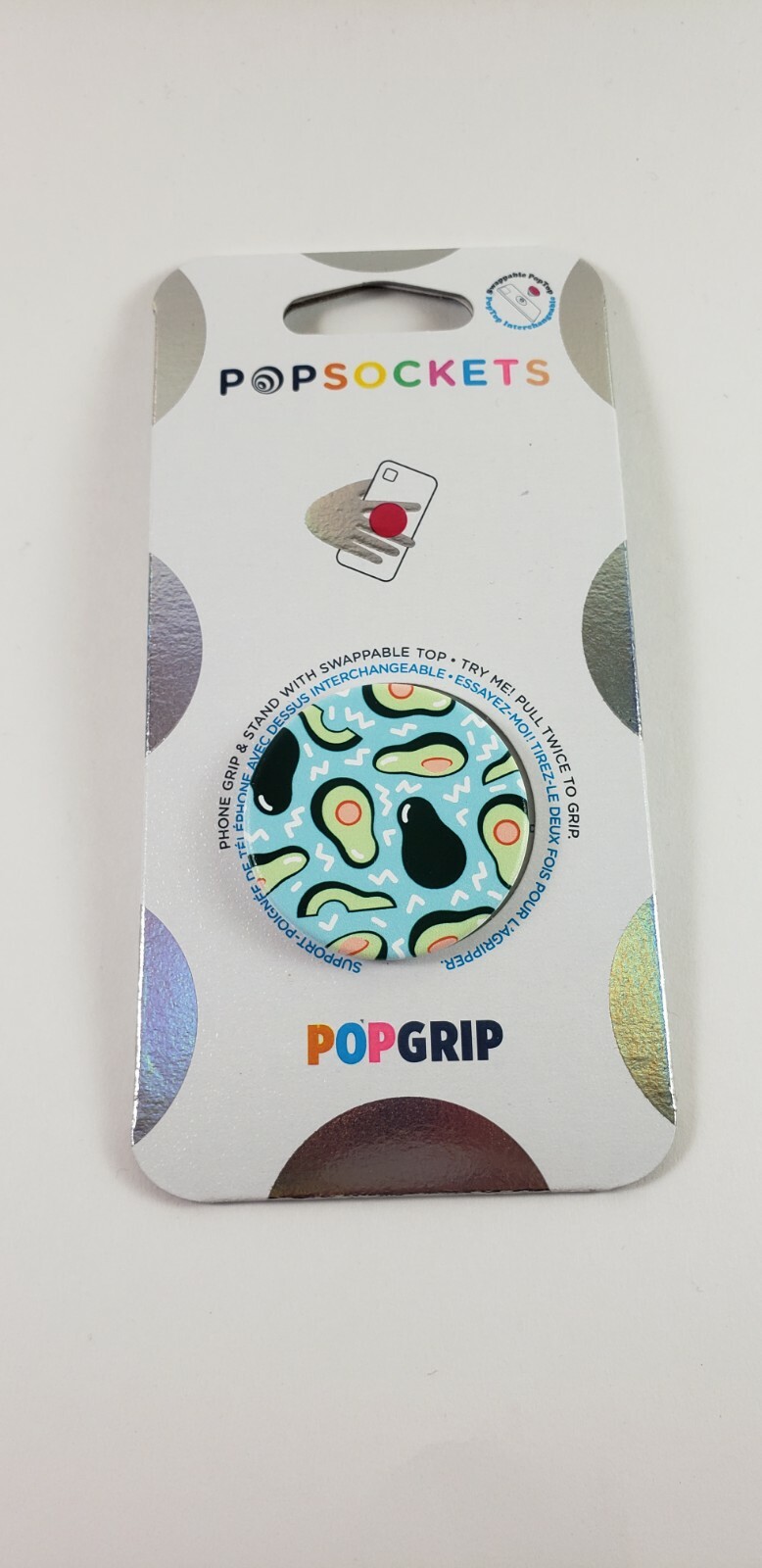 PopSockets Blue Marble Phone Grip PopSocket Pop Socket Popgrip for sale ...