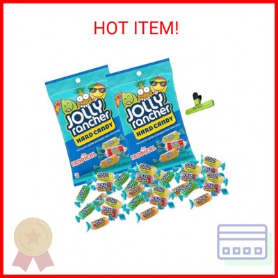 CLASSIC ORIGINAL JOLLY RANCHER HARD CANDY (2 - Pack Tropical (6.5 0Z ...
